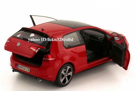 【新品】1/18 GTI VW特注★VW ゴルフⅦ7 GTI 2ドア レッド 2013'の落札情報詳細 - Yahoo!オークション落札価格検索 オークフリー